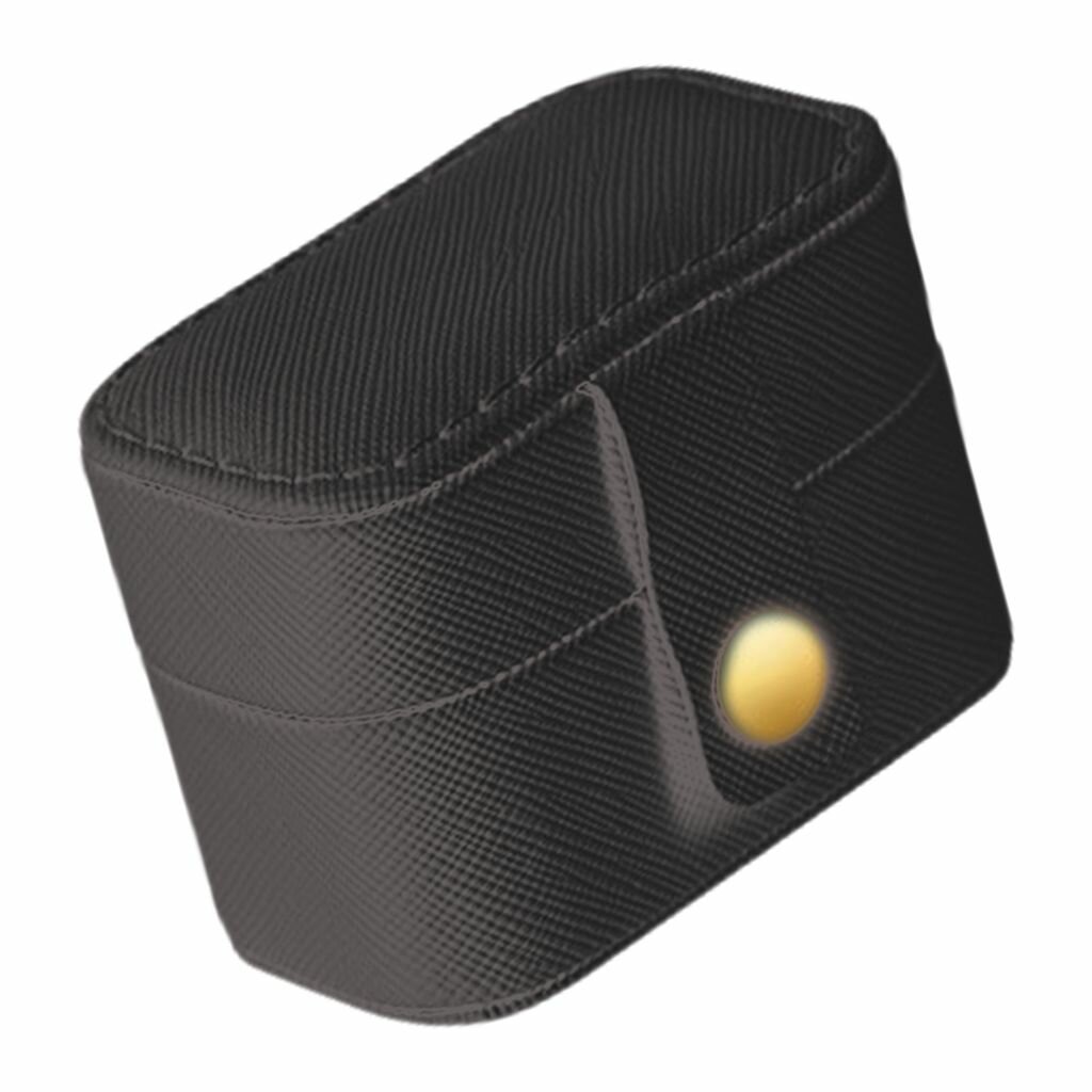 (1 шт.) Мини-коробка для хранения колец-черный