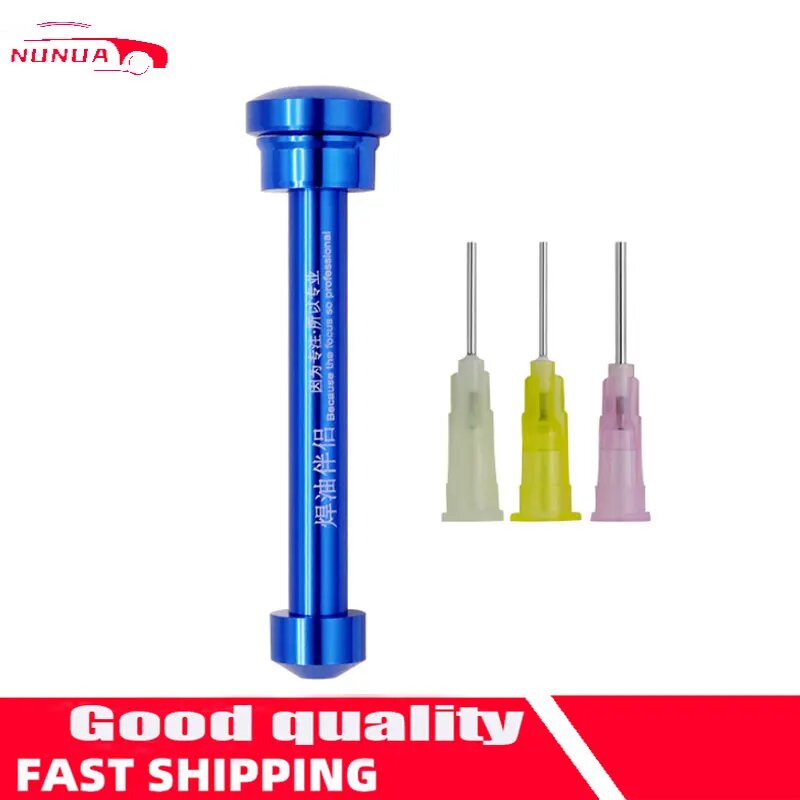 Усилитель паяльной пасты Beiwaok, ярко-синий/зеленый, алюминиевый сплав