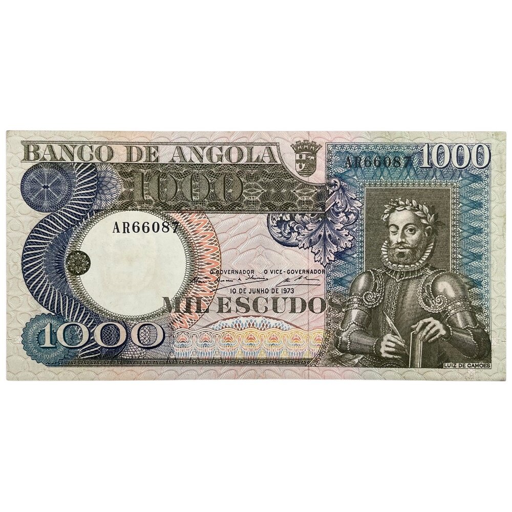 Ангола 1000 эскудо 1973 г. (Серия AR)