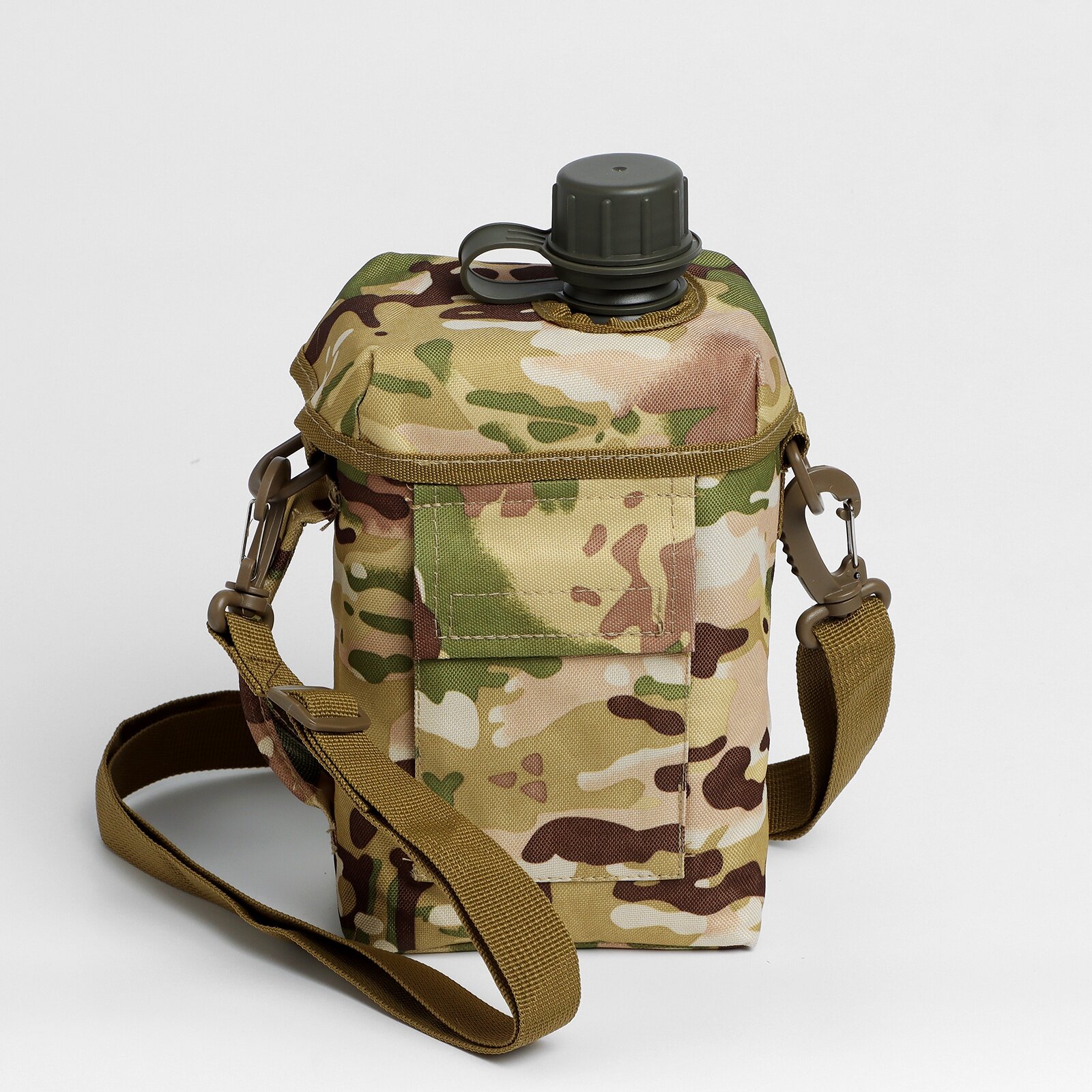 Фляжка туристическая Adventure, 2 л, с чехлом, мультикам