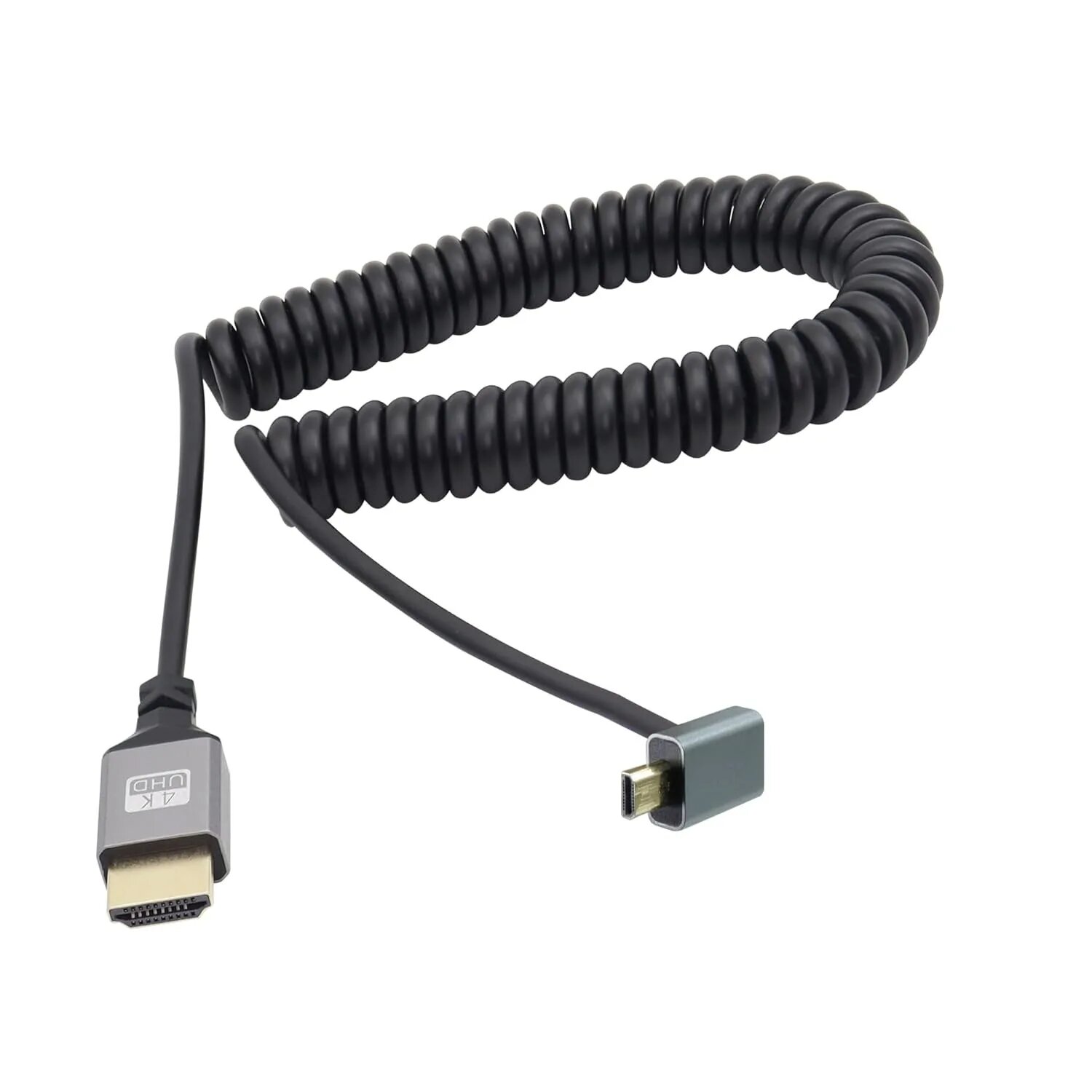 Nku Спиральный HDMI-кабель 90 градусов