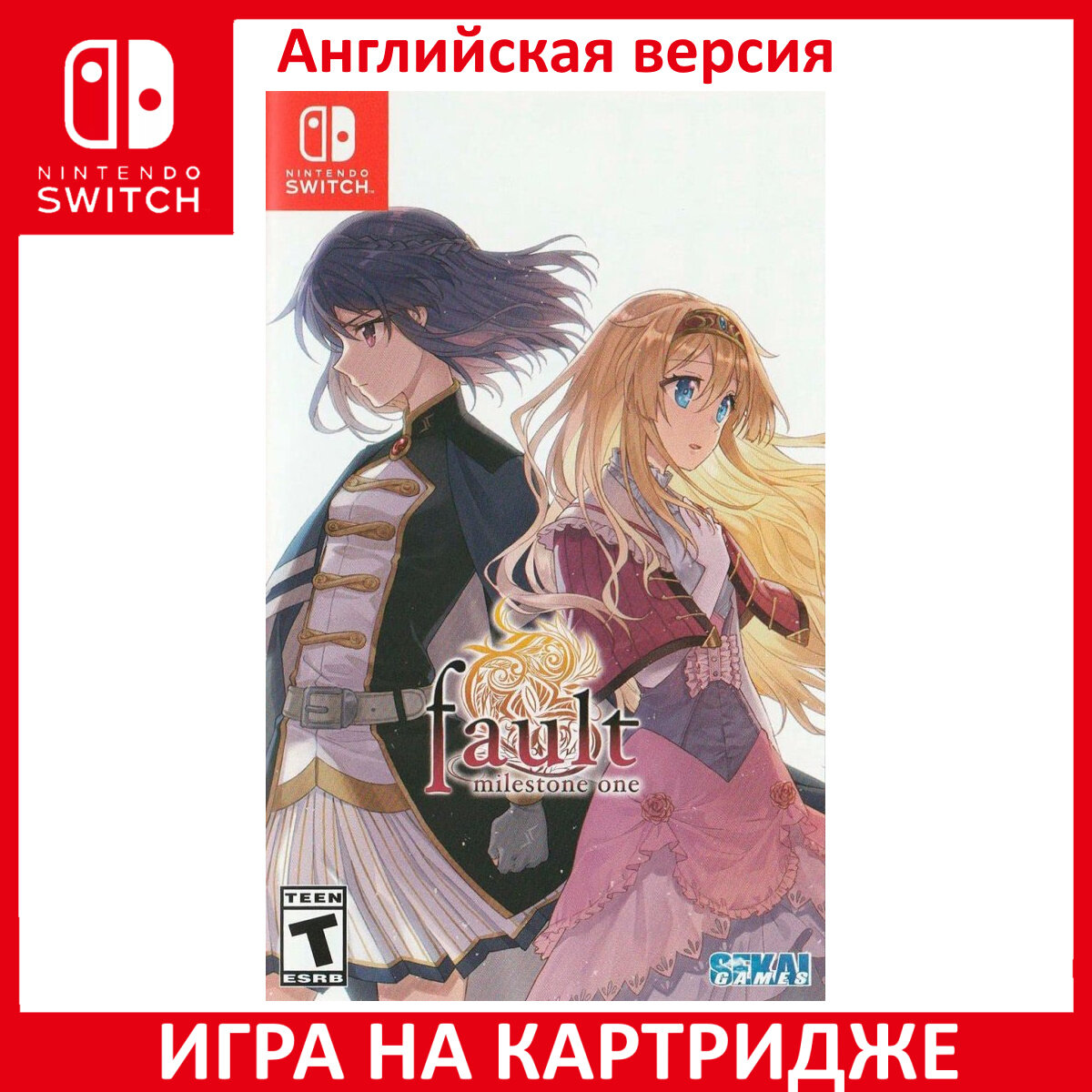 Игра Fault Milestone One (Limited Run)Switch Английский язык Картридж на Nintendo Switch
