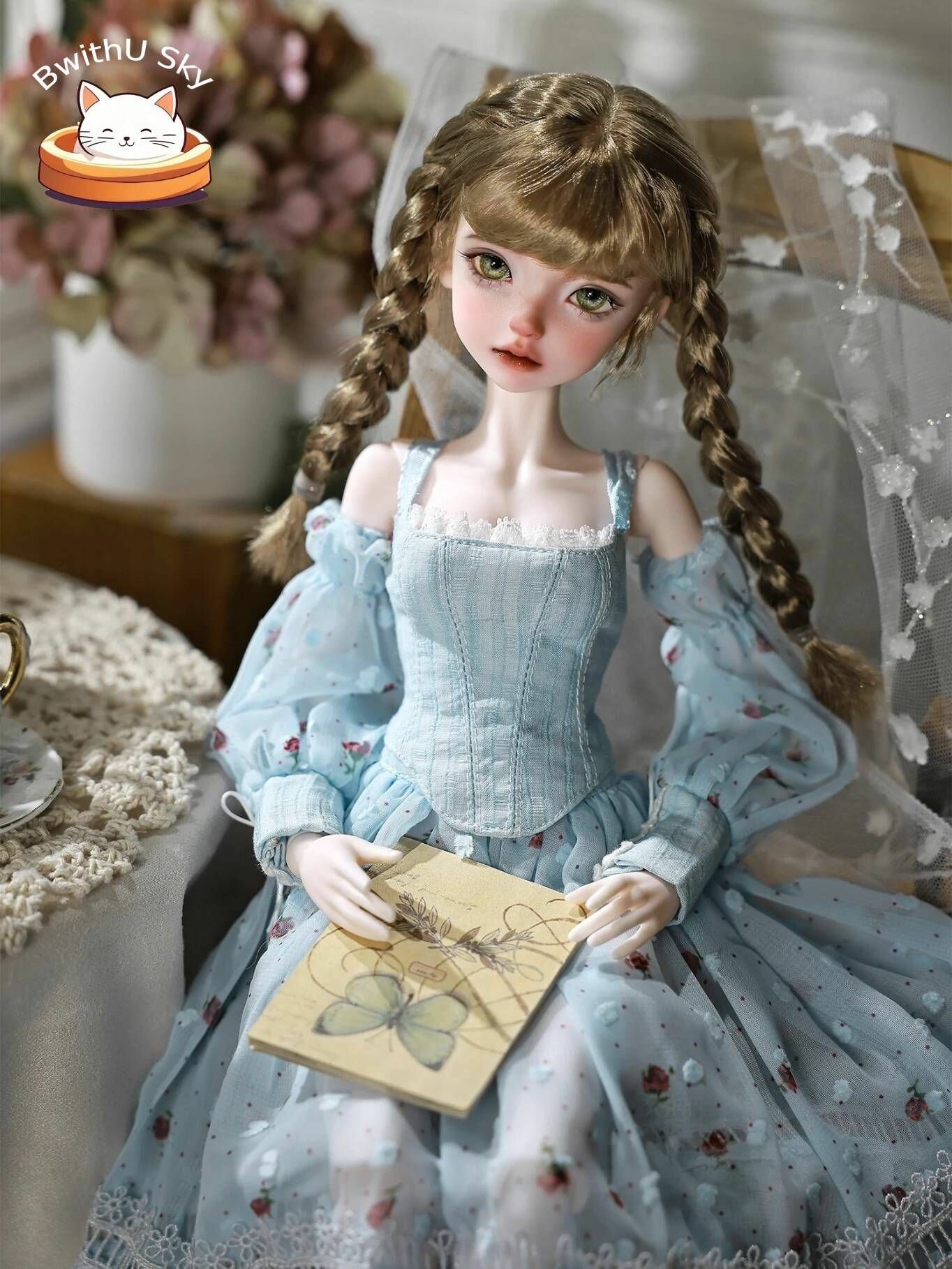 BwithU Beeno Bjd 1/4 обнаженная кукла с нормальной кожей, без макияжа, без аксессуаров