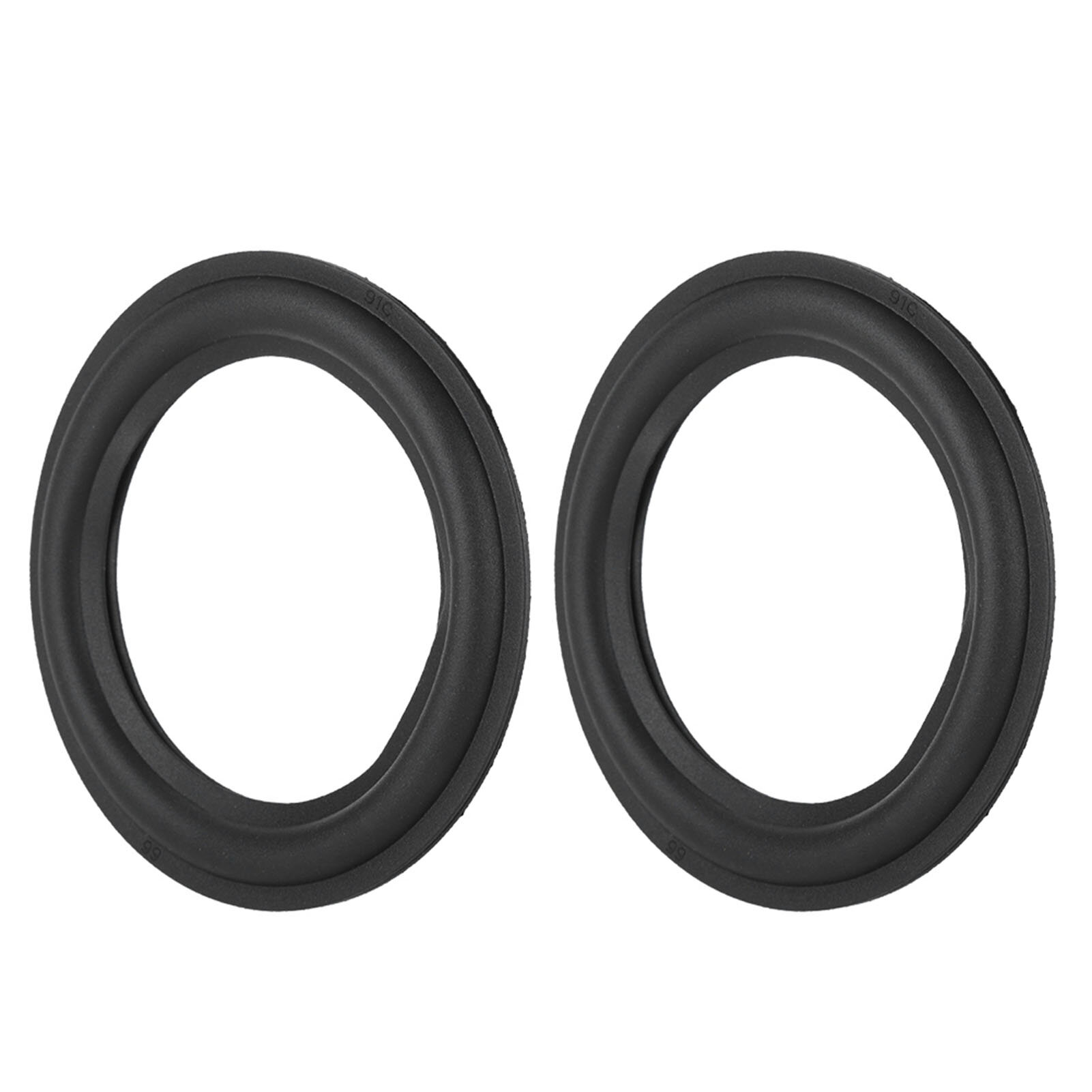 4' Speaker Surround Repair Subwoofer Foam Edge Woofer Repair Part Replacement Black