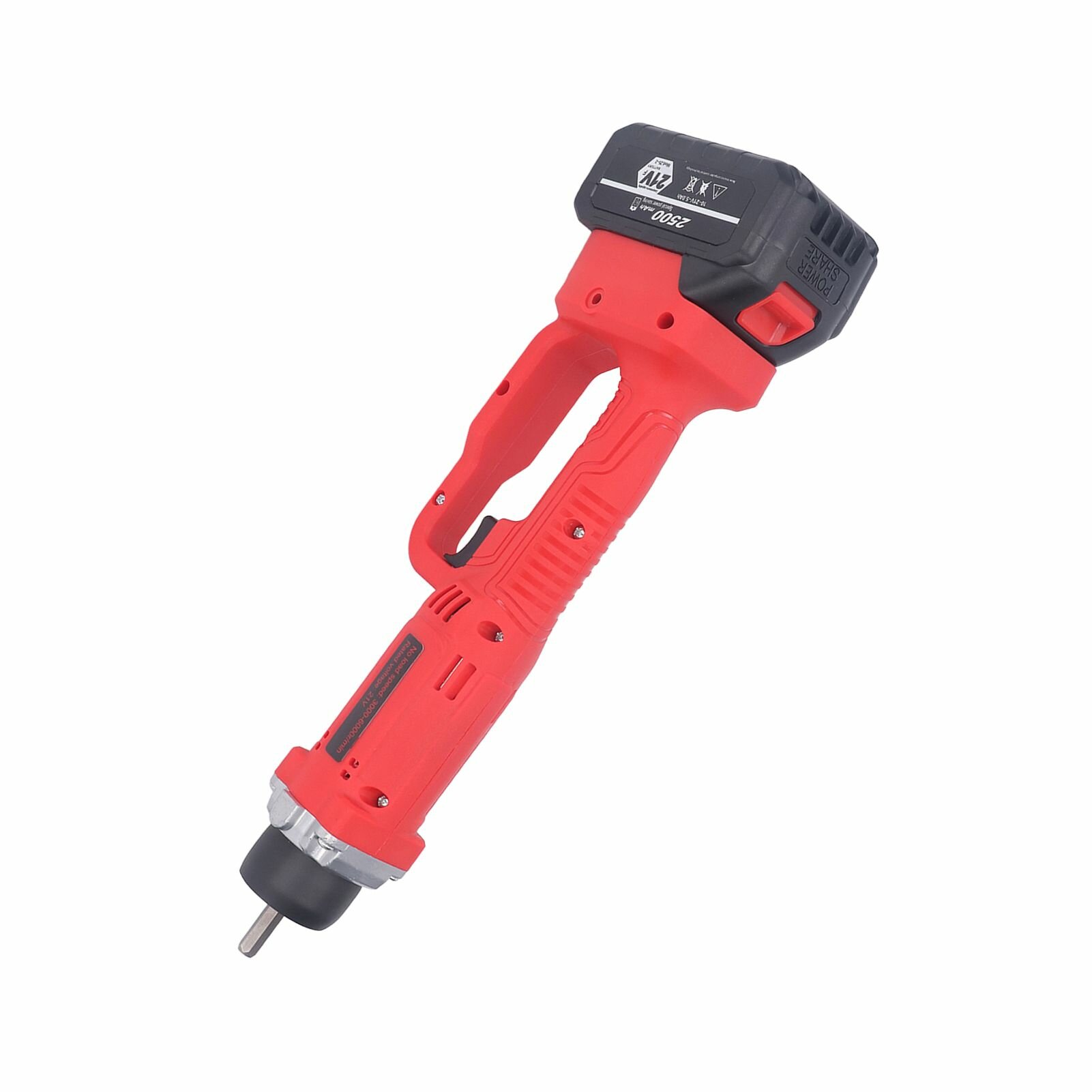 Беспроводной вибратор для бетона 2500mAh на литиевом аккумуляторе, ручное удаление воздушных пузырей в бетоне 80-240V с европейской вилкой