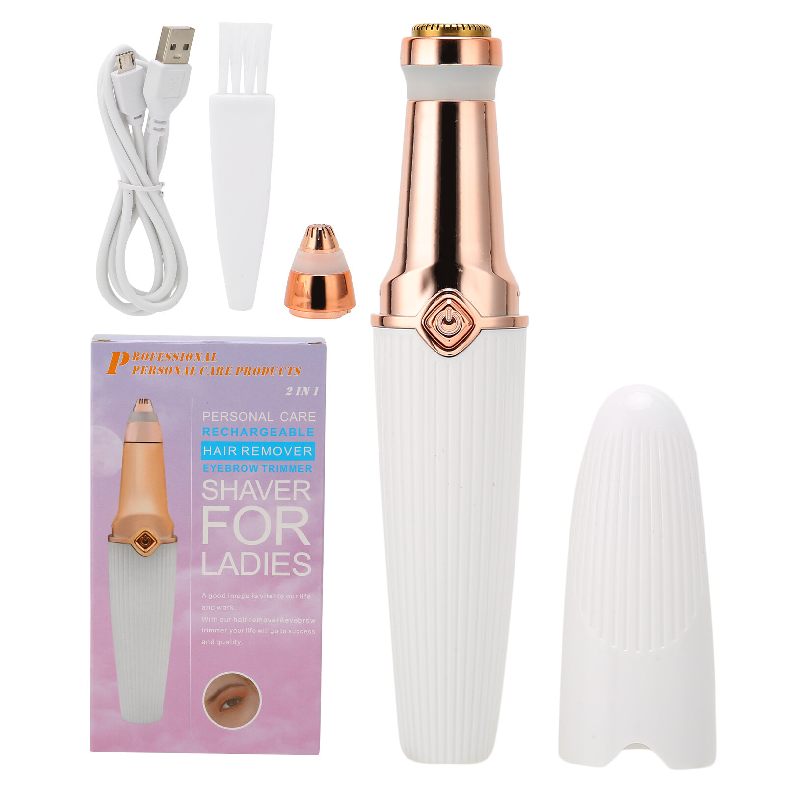 2 в 1 электрическая помада для бровей.