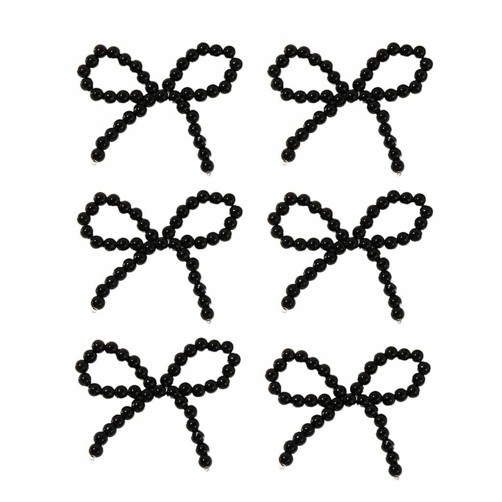 Подвеска ручной работы с бантом из бисера, ювелирная часть, украшение браслета, элегантный компонент для