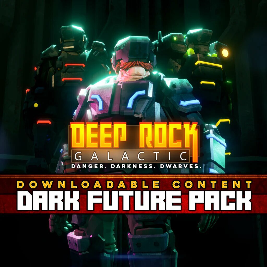 Дополнение Deep Rock Galactic - Dark Future Pack, цифровое издание PlayStation 4 и PlayStation 5, регион Индия / код пополнения баланса