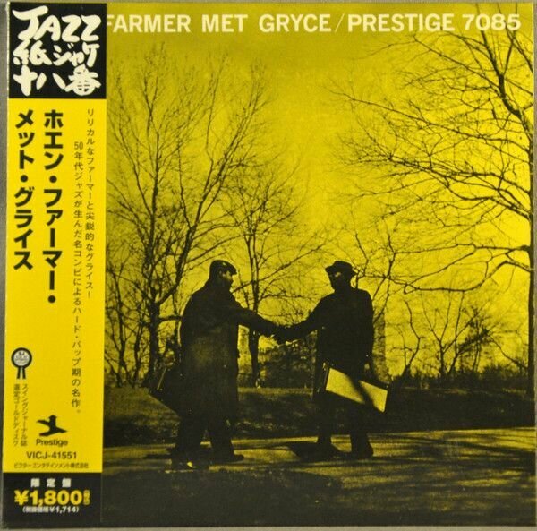 Музыкальный диск Art Farmer When Farmer Met Gryce (CD, JAPAN) '06 MINT+OBI