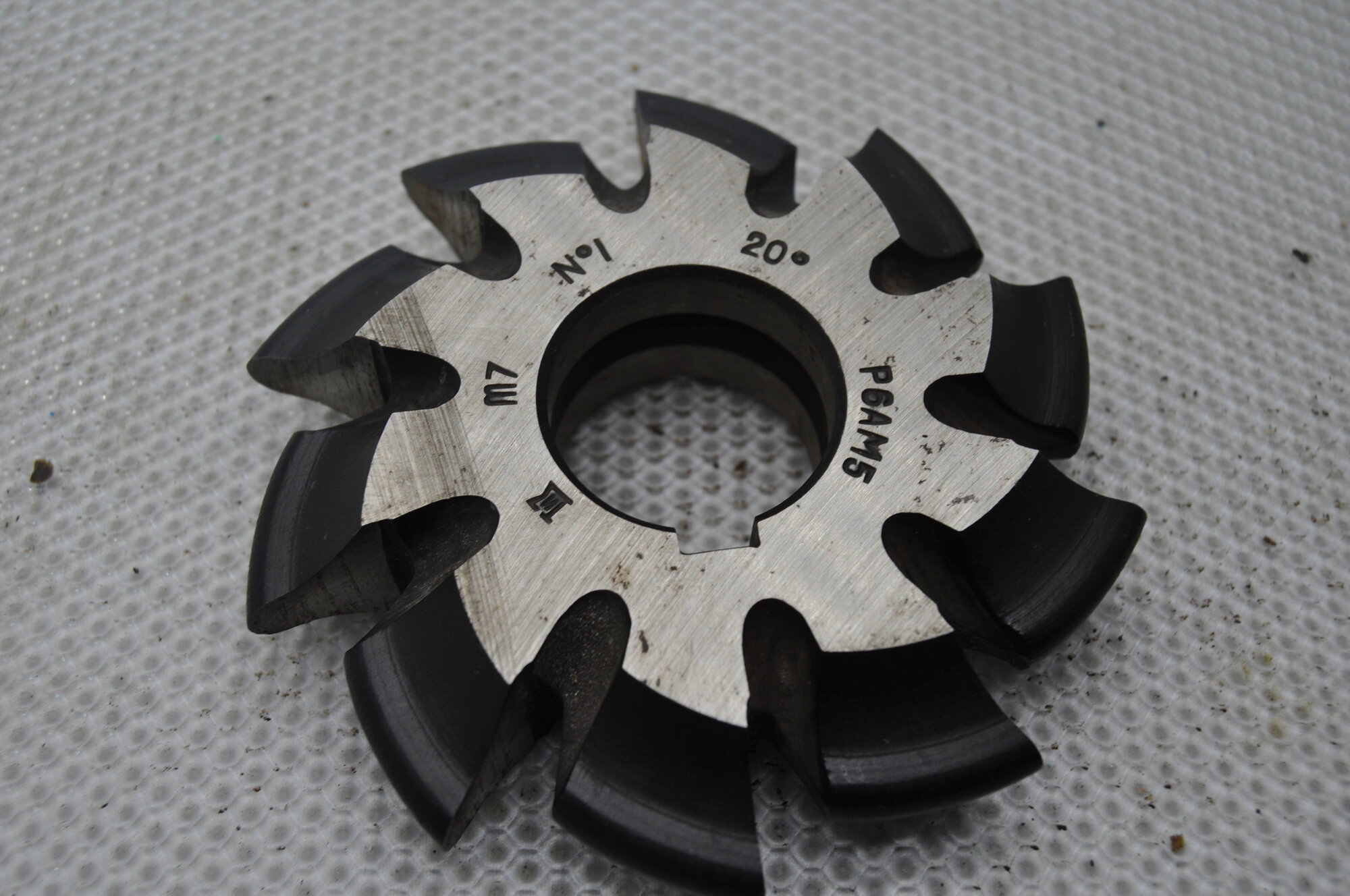 Фреза модульная М7 №1 (Р6АМ5) z 10