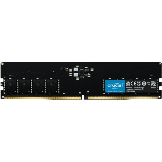 Оперативная память Crucial 16GB DDR5-5600 DIMM Tray (CT16G56C46U5T)