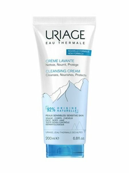 Урьяж Очищающий пенящийся крем Uriage Creme Lavante 200 мл