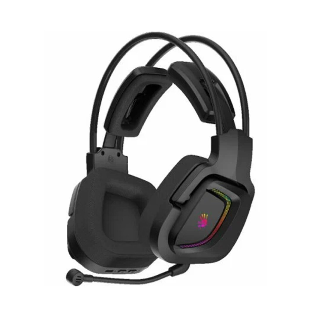 Беспроводные наушники A4Tech Bloody MR575 BT/Radio, оголовье 1.5м, черный