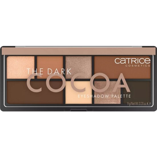 Палетка теней для век Catrice The Dark Cocoa Eyeshadow Palette, 9 г