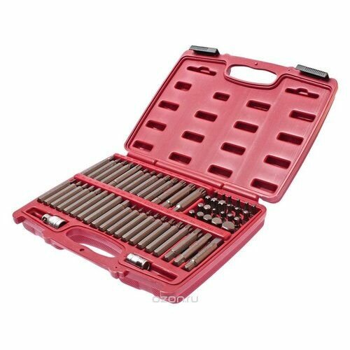 Набор бит JTC, Torx, Hex, Spline 58 предметов. JTC-3509 Jtc JTC3509