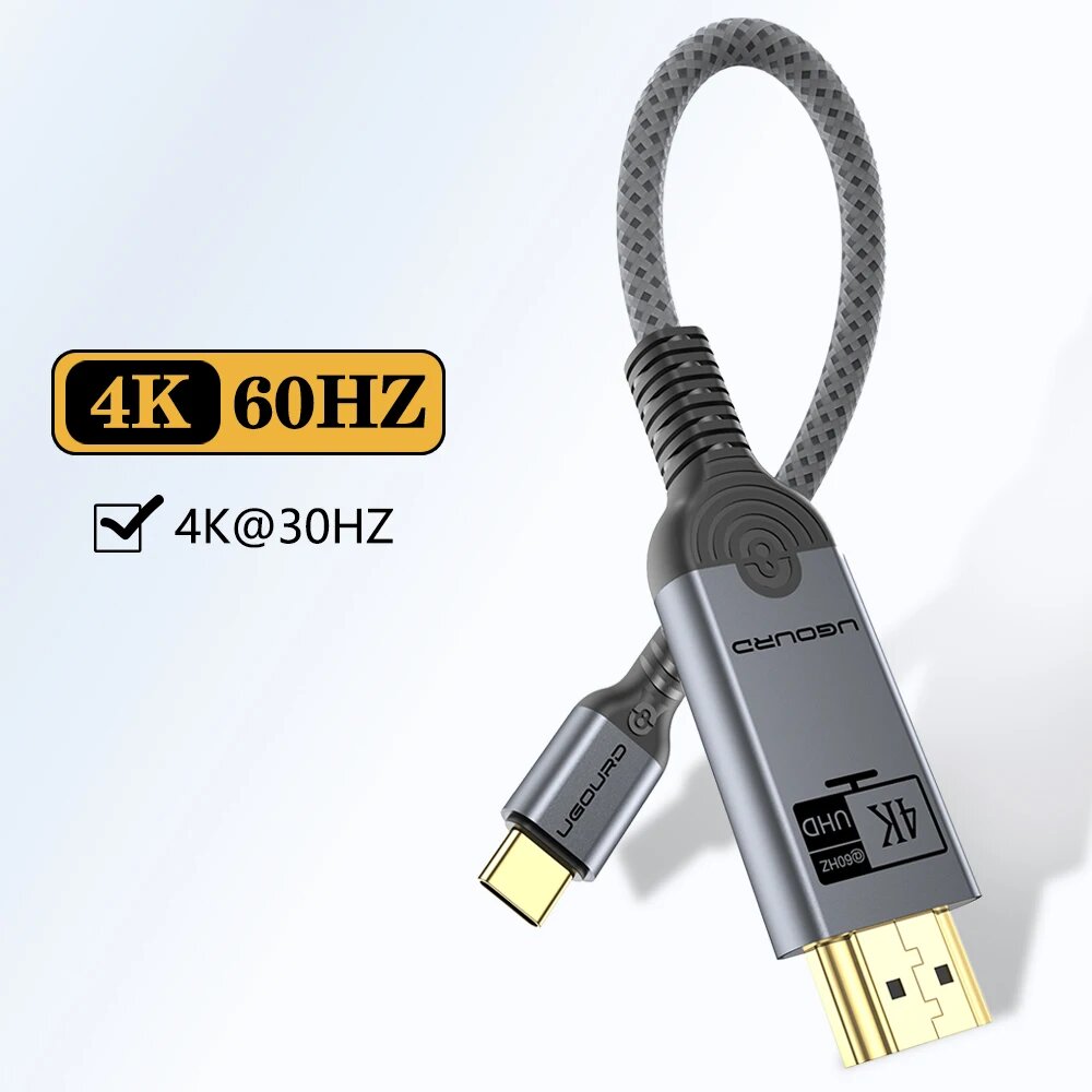 UGOURD Кабель USB C — HDMI 2.0
