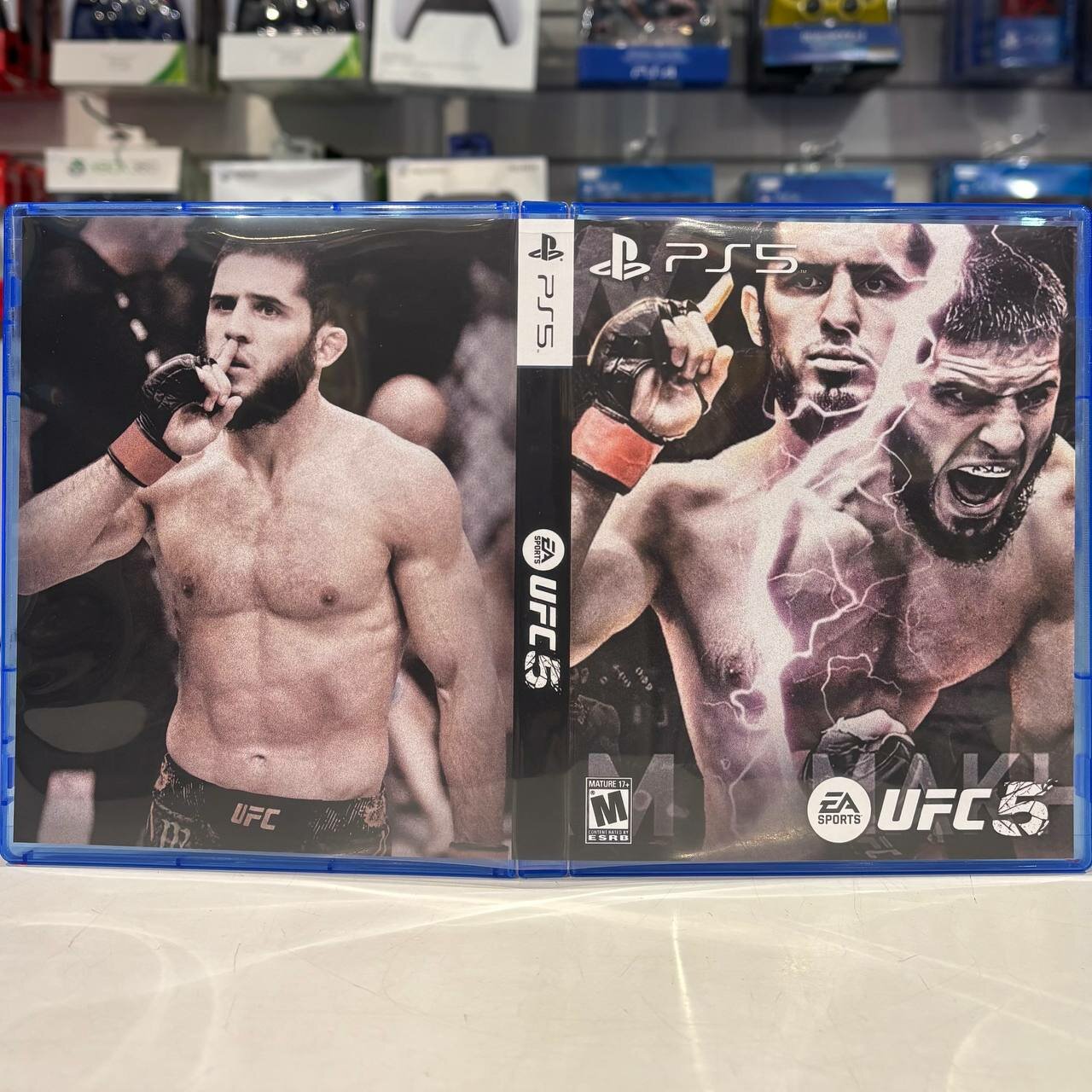 Игра "UFC 5" PS5 - Кастомная обложка для диска №19