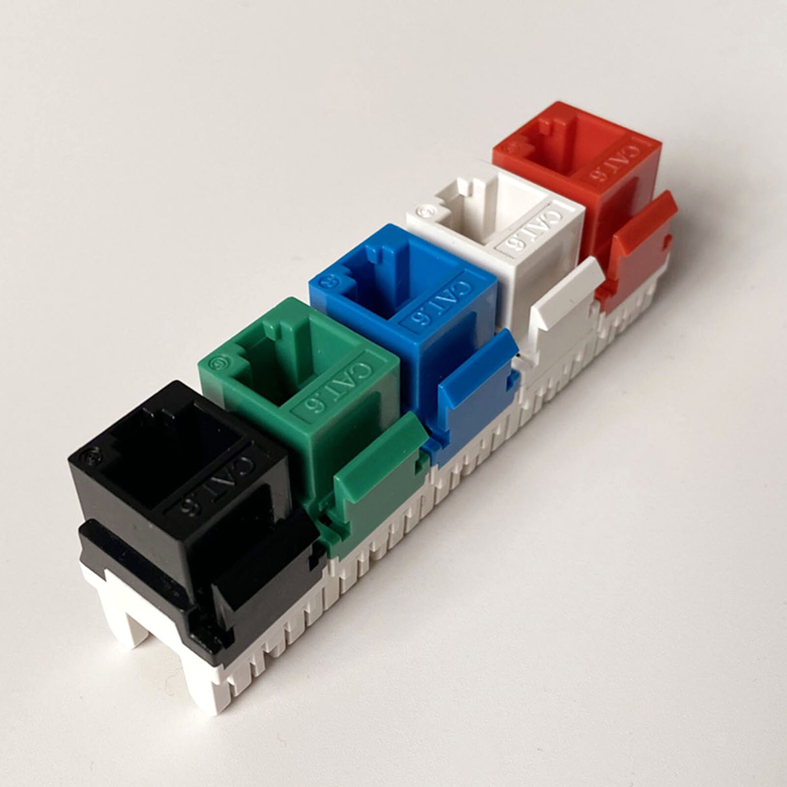 Модуль RJ45 CAT6, Черный — фото 1