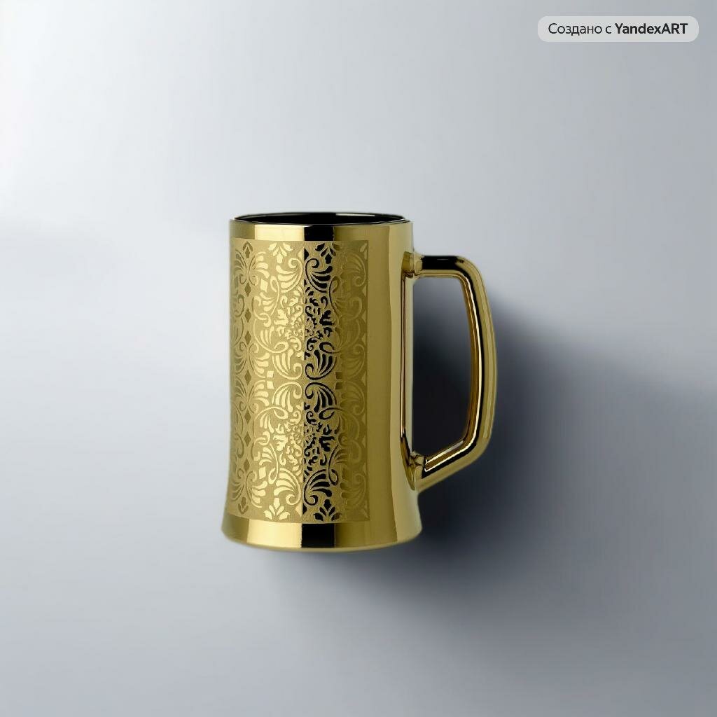 Набор пивных кружек Золотые Узоры