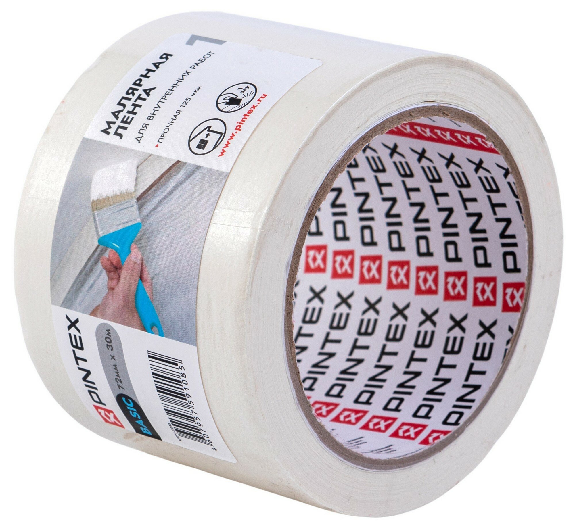 Лента Pintex basic малярная, 72ммх30м