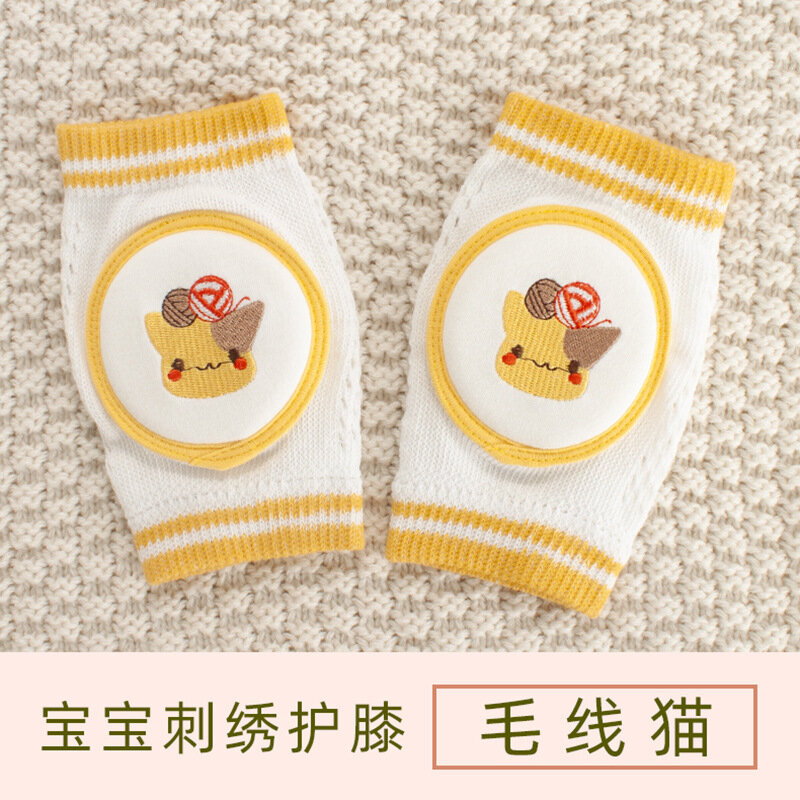 Наколенники "Шерстяной кот", детские, летние, защитные