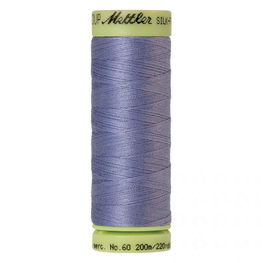 Нить для машинного квилтинга SILK-FINISH COTTON 60, 200 м 1466 Cadet Blue