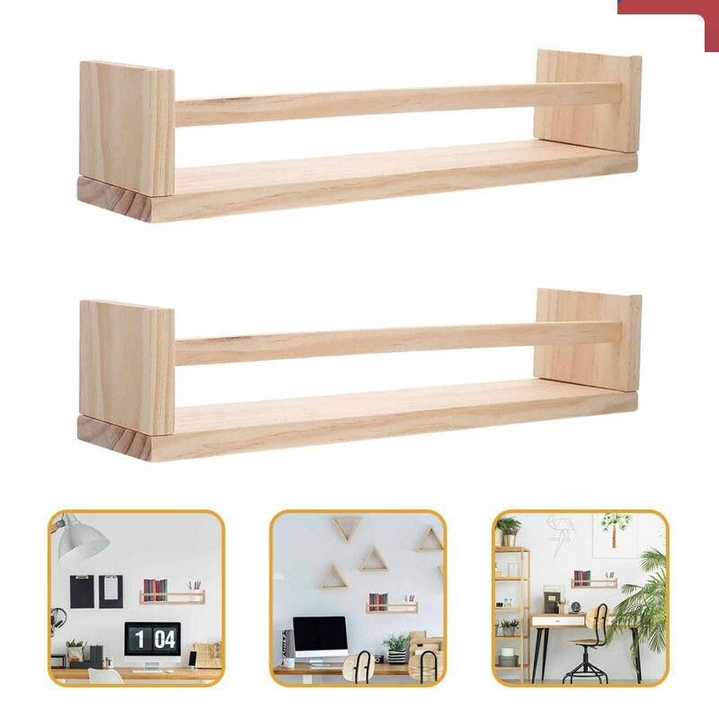 2 шт. Деревянная дверь, книжная полка для детей, деревянный стеллаж для хранения, настенный декор, подставка для детей