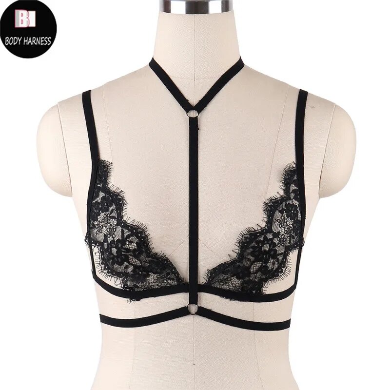 BODY HARNESS Кружевной бюстгальтер, S003