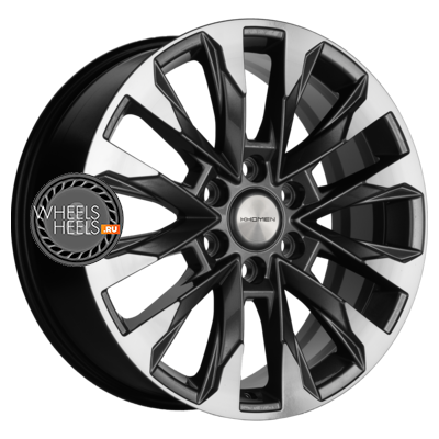 Диск автомобильный литой Khomen Wheels KHW2010 (Mohave) 20x8 6x114.3 et40 dia67.1 Gray-FP