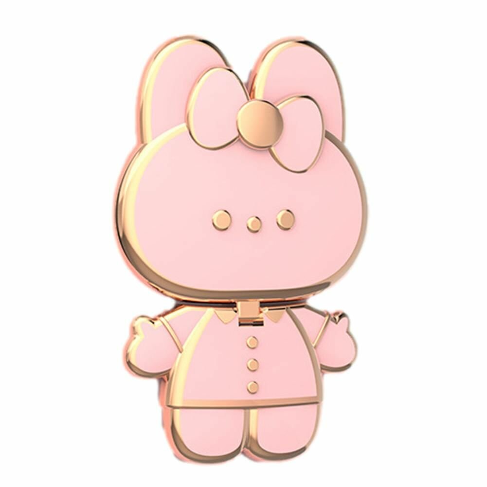 Держатель для мобильного телефона, Форма кошки, С зеркалом для макияжа