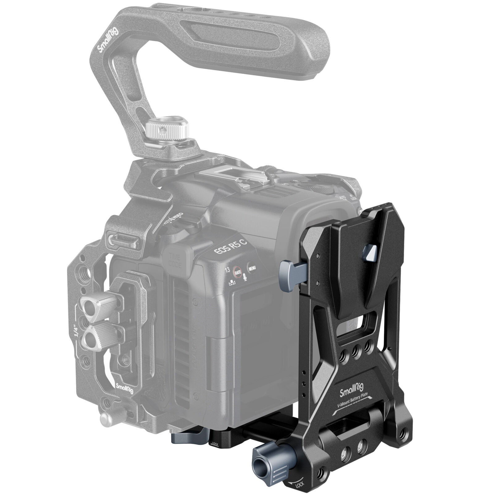 Крепление SmallRig 4064B для V-Mount на Arca-Swiss