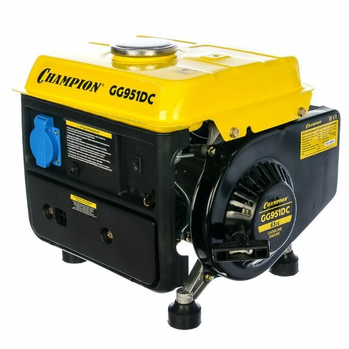 Генератор CHAMPION GG951DC (72кВт, OHV, 2л/с, бак 4,2л )