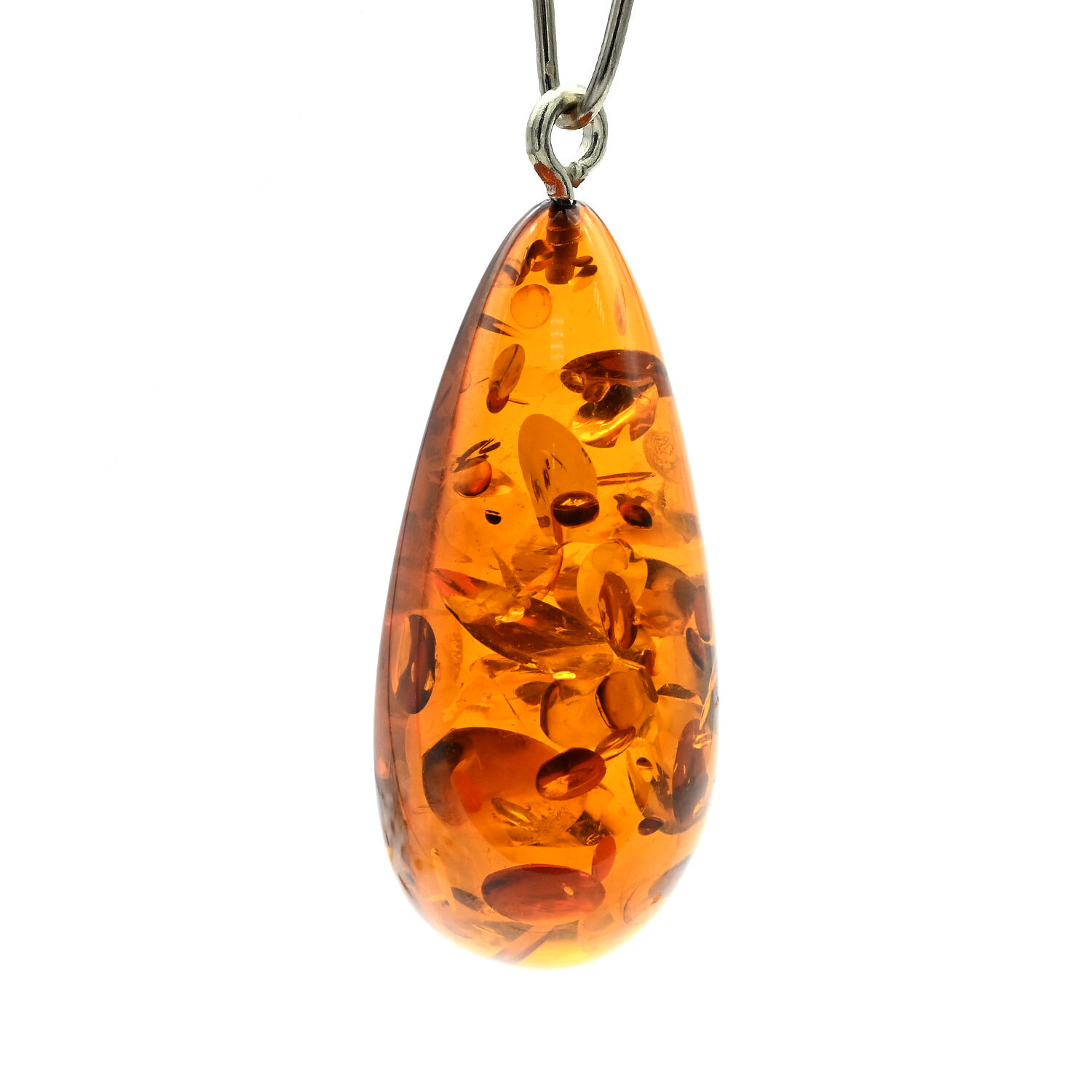 Подвеска, янтарь синтетический