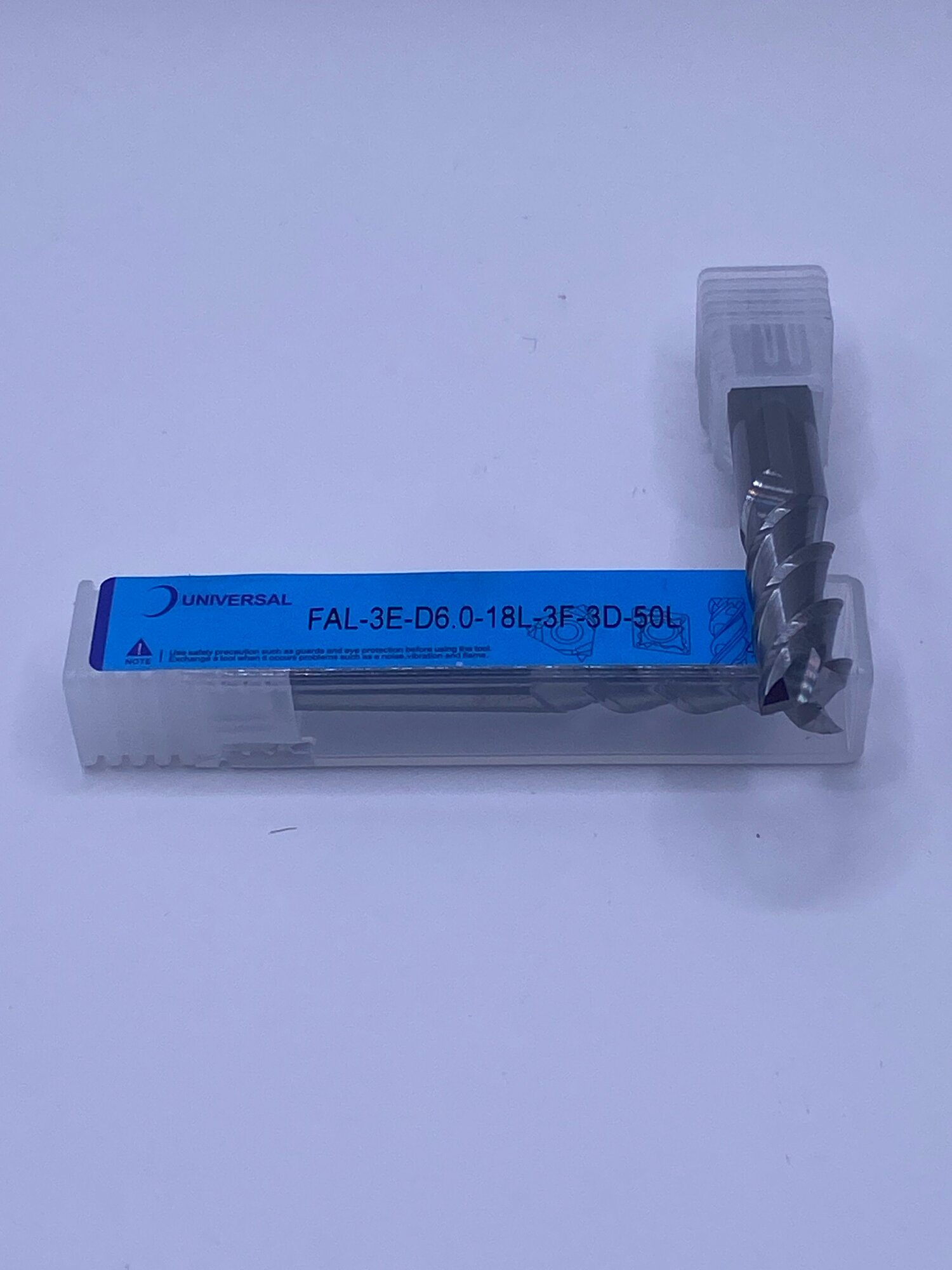 Фреза твёрдосплавная концевая для алюминия R6X18XD6X50L3T