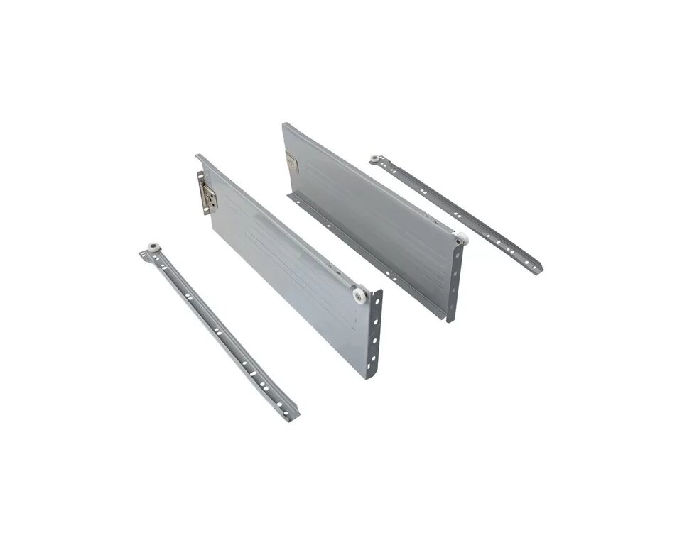 Боковины Firmax с роликовыми направляющими, H=150 мм, L=450мм, серый RAL7004, (4 части)