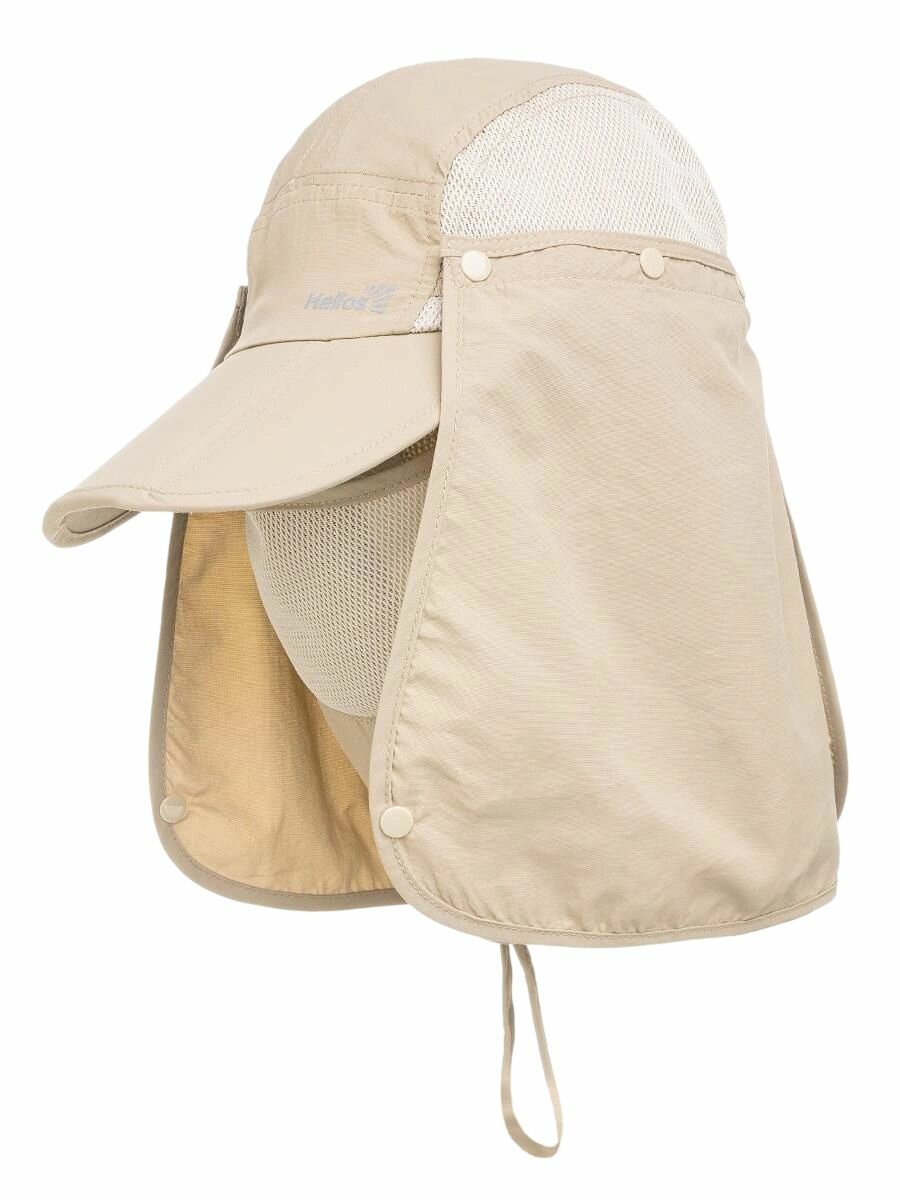 Бейсболка с защитой шеи и лица Helios, сахара