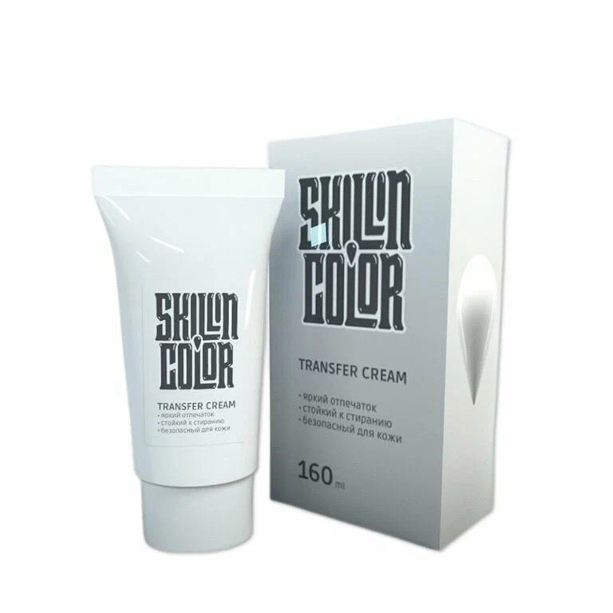 Тату трансферный гель для перевода рисунка Skillin Color Transfer CREAM, 160 мл.