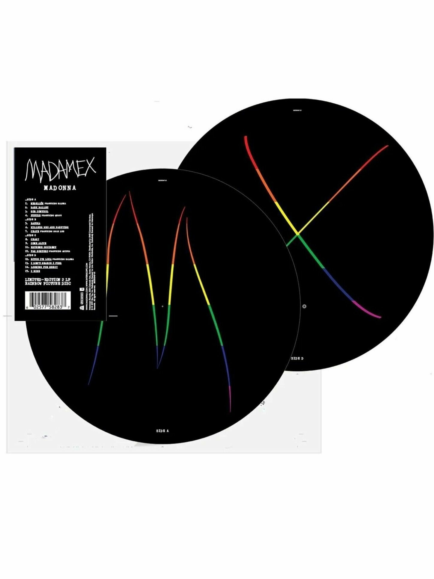 Виниловая Пластинка Madonna - Madame X 2 x Vinyl, LP, Album, Limited Edition, Misprint, Picture Disc, Still Sealed