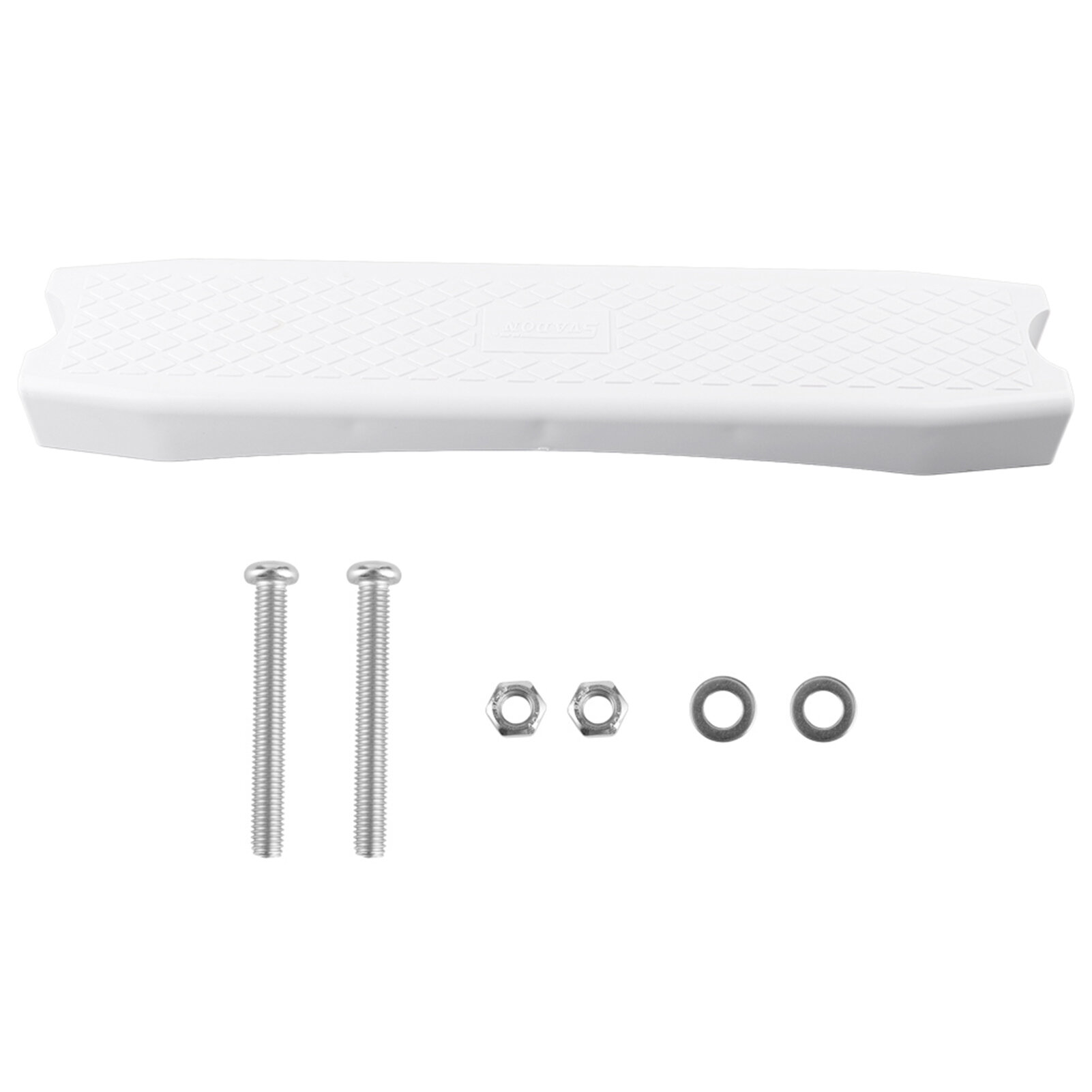 Неужелипная белая пластиковая лестница замена педаль