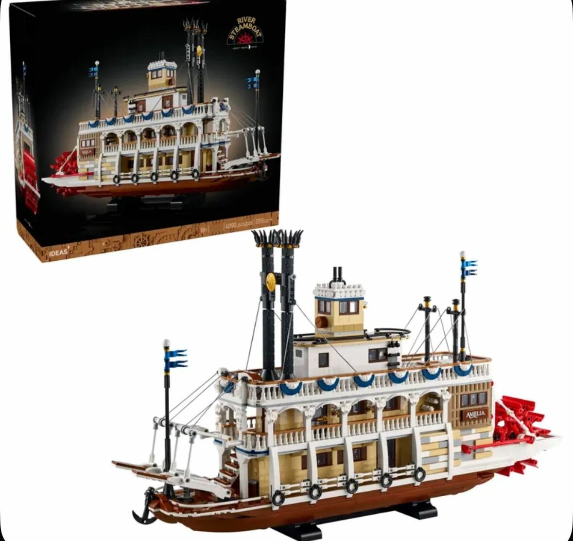 Конструктор Пароходы по каналам 4090 деталей 99709