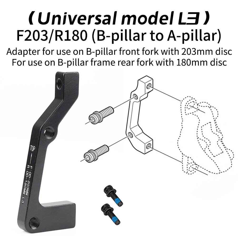 Адаптер крепления суппорта дискового тормоза NUTT IS PM 140 мм 160 мм 180 мм 203 мм Y-5 A5-D S5 MTB Bike E Scooter Винт седла для преобразования ротора