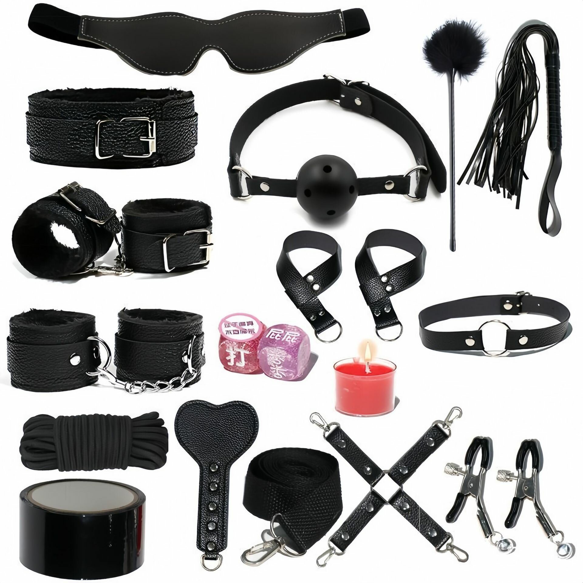 SM учебный набор секс-игрушки пара секс-тренинг уголовное задержание рабыня рабство рабство реквизит наручники флирт для взрослых