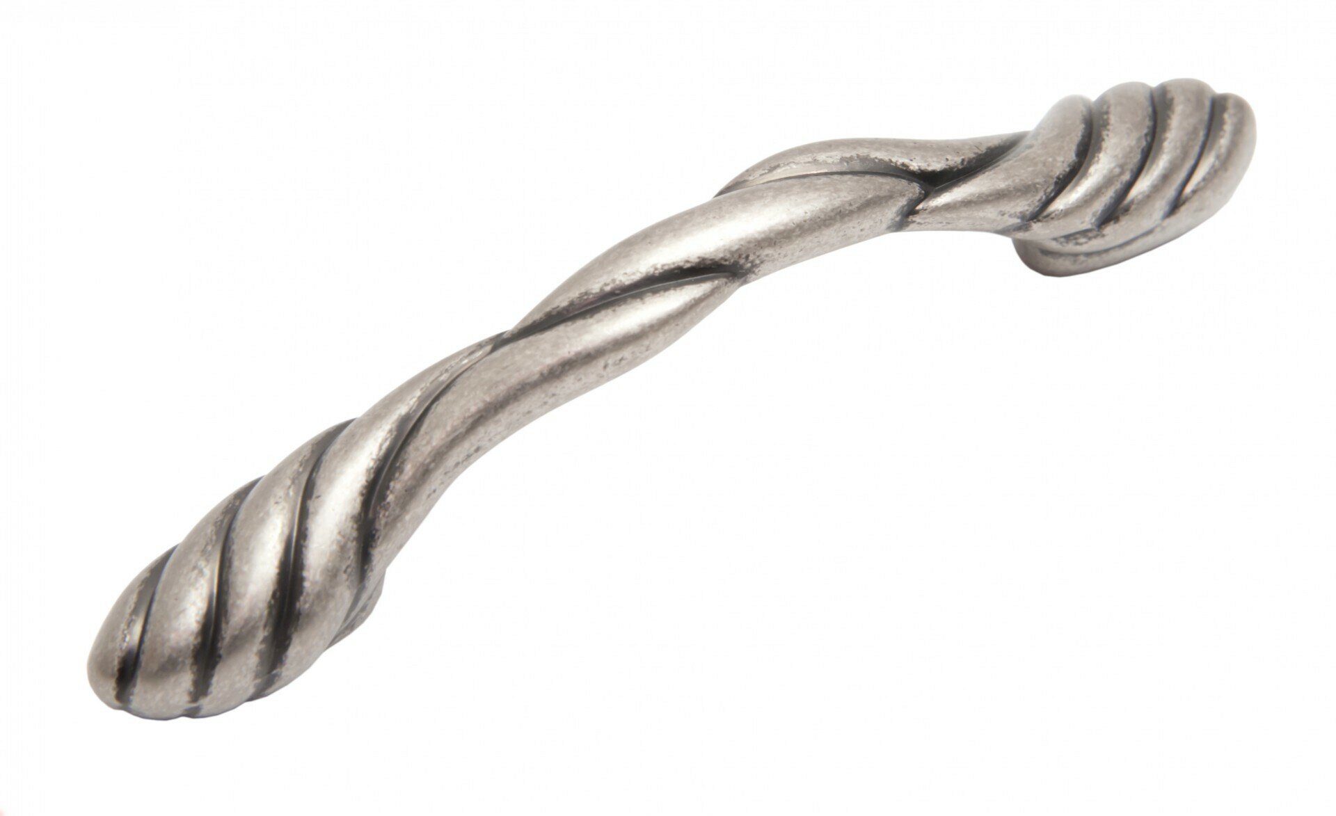 Мебельная ручка TWIST RS126BAZ.4/96, чернёный старинный цинк, 4 шт