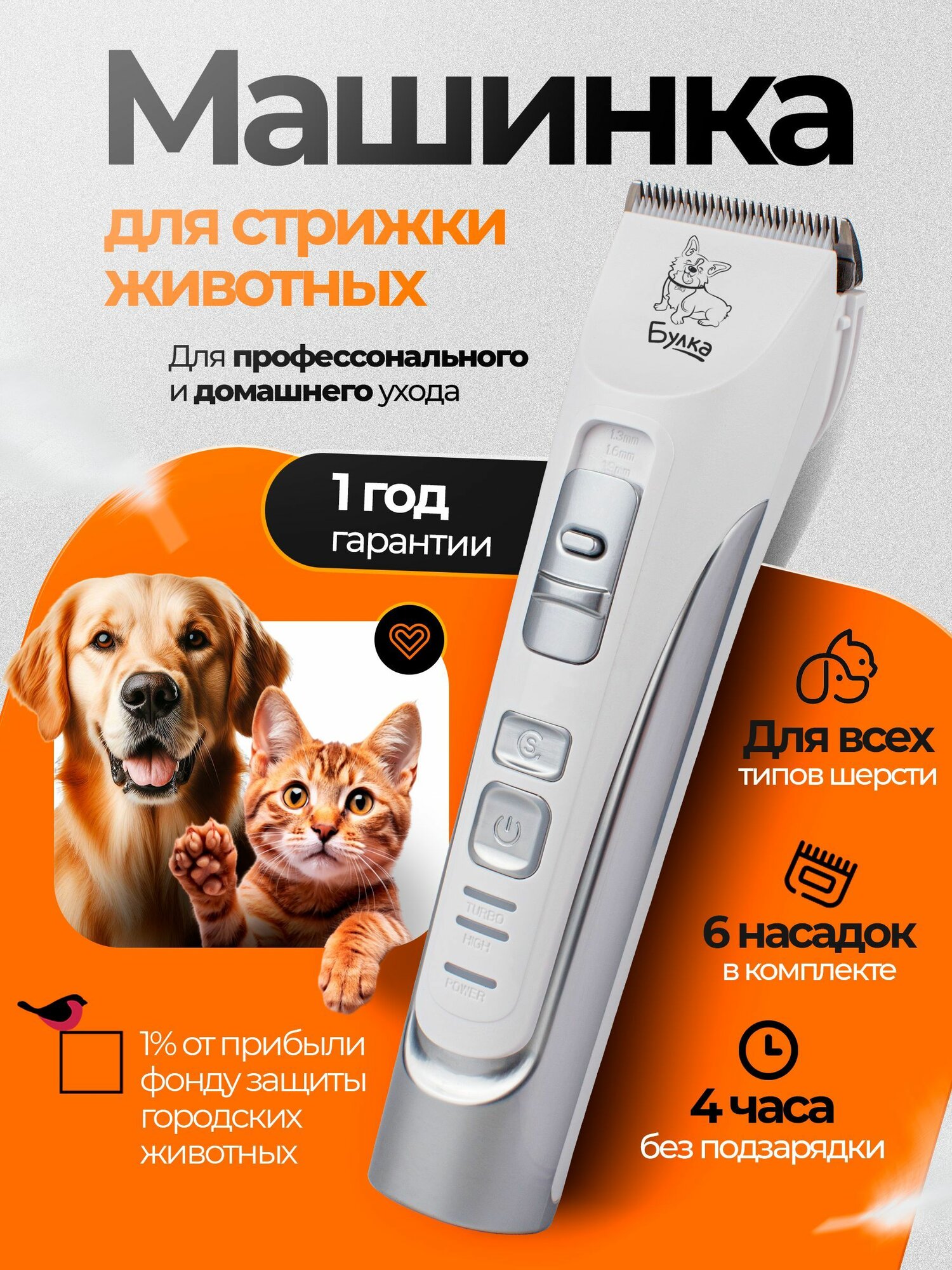 Машинка для стрижки животных