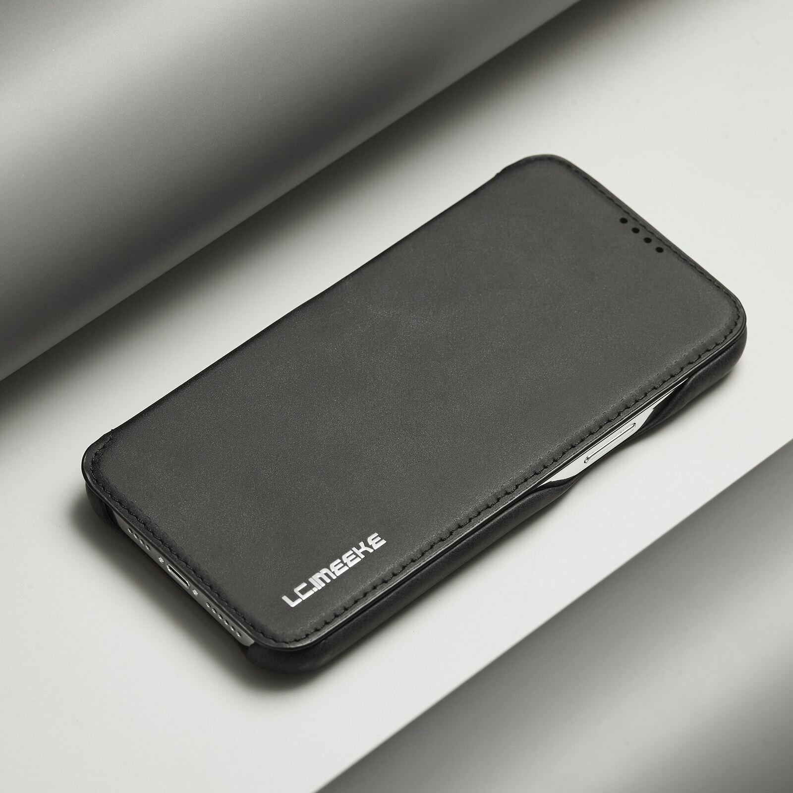 Чехол-книжка для Samsung Galaxy S9 Plus(Самсунг Галакси С9 Плюс ), откидная крышка, с отделениями для карт, премиальная магнитная кожа