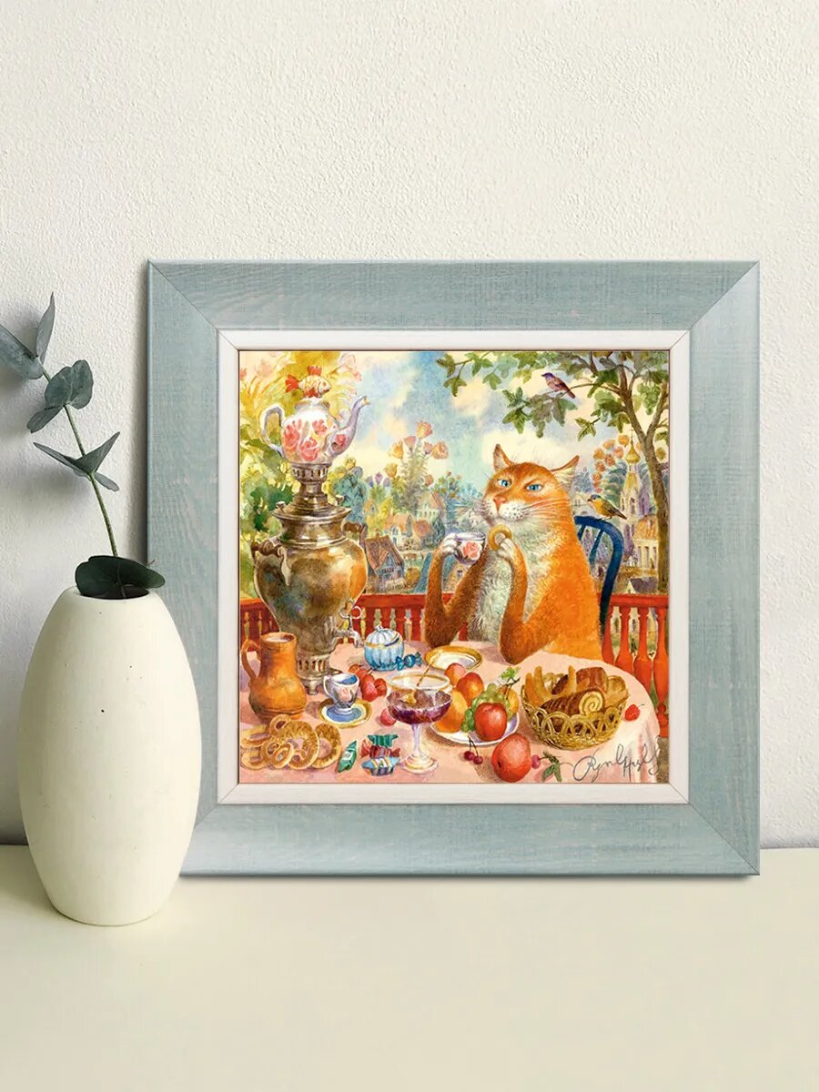 Картина на стену. Питерские коты