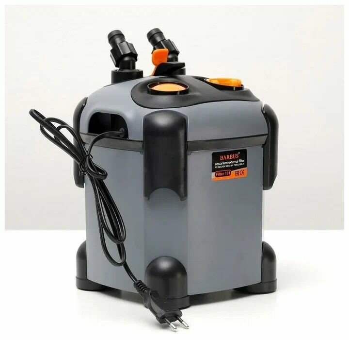 Фильтр внешний для аквариума Barbus 101, поток 650 литров/час
