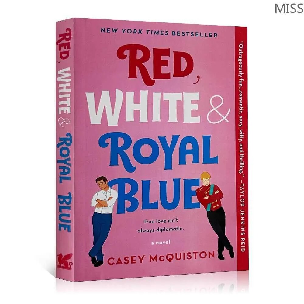 1 Книга "Красный, белый и королевский синий" Кейси МаккуистонMISS