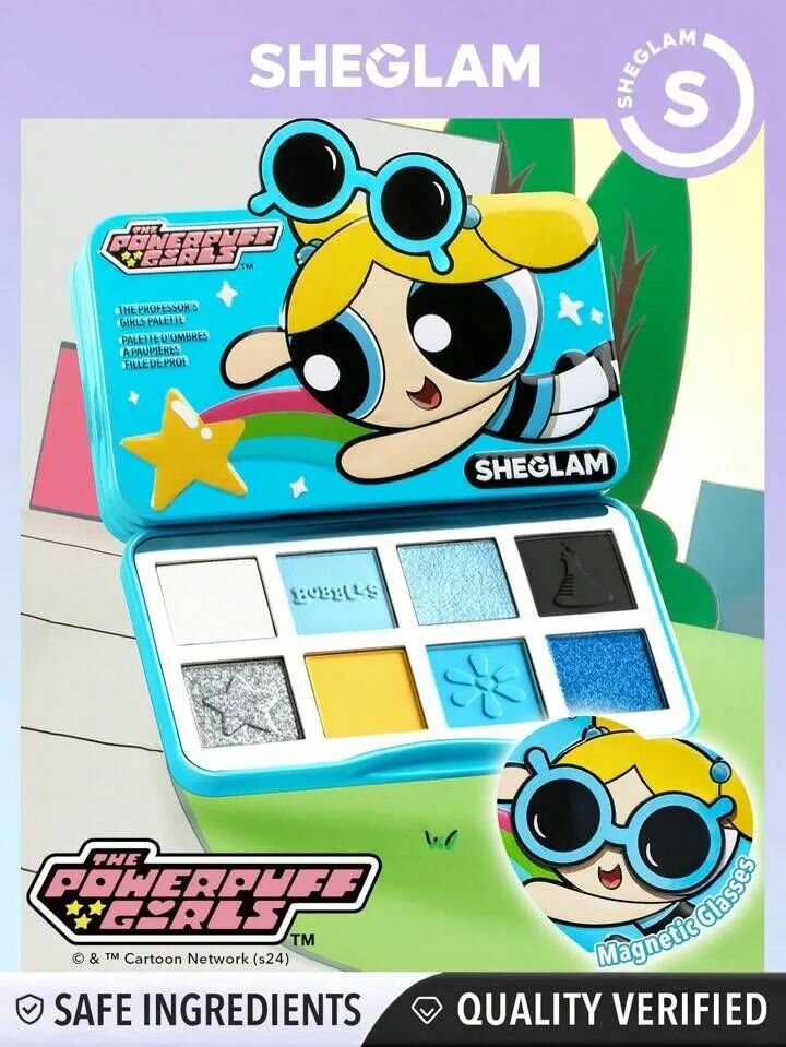 SHEGLAM The Powerpuff Girls Co-Branded Палитра теней для век