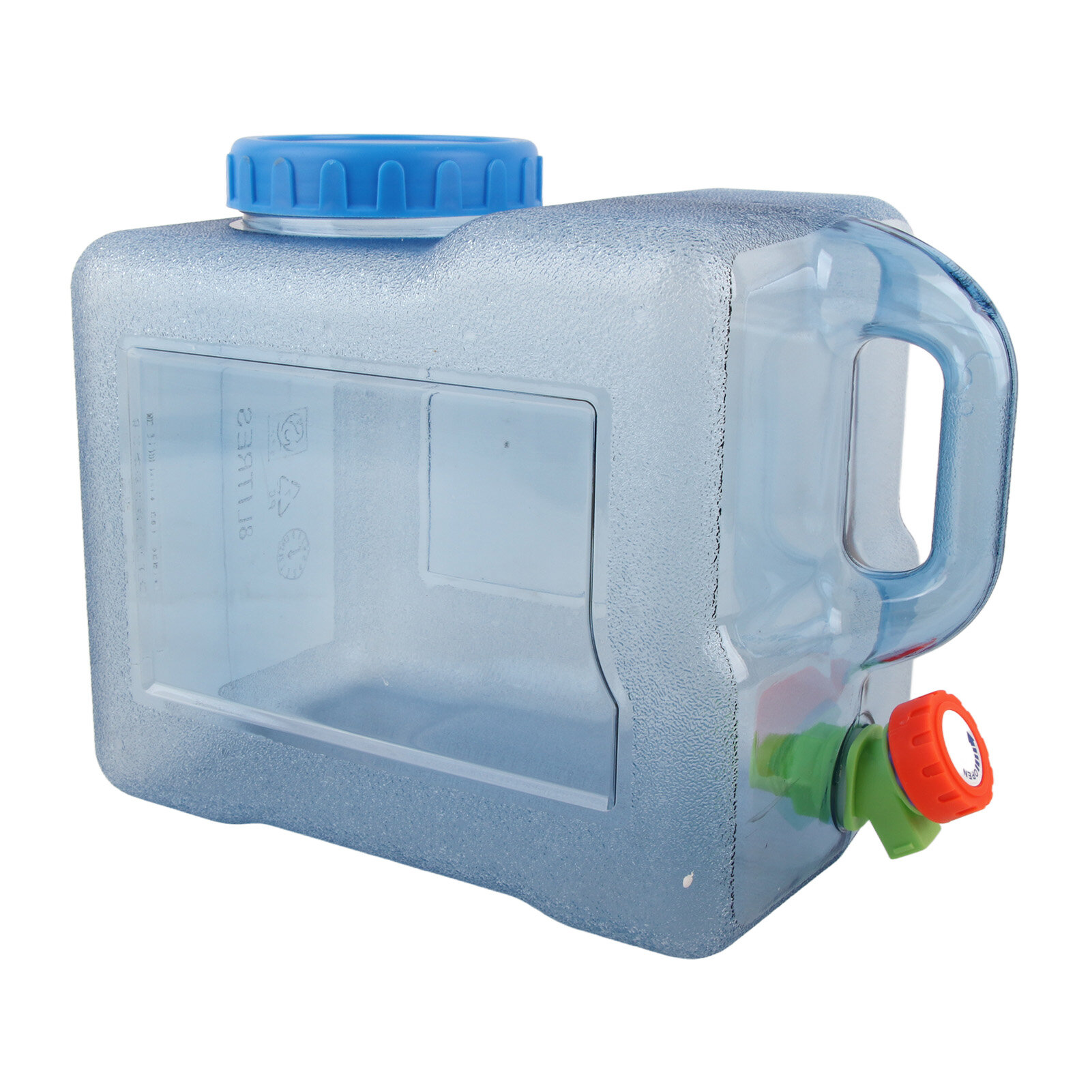 ПК чистая вода ведро для хранения воды Контейнер с водой. Наружный портативный водный бочка с большой пропускной способностью для кемпинга для пикника.